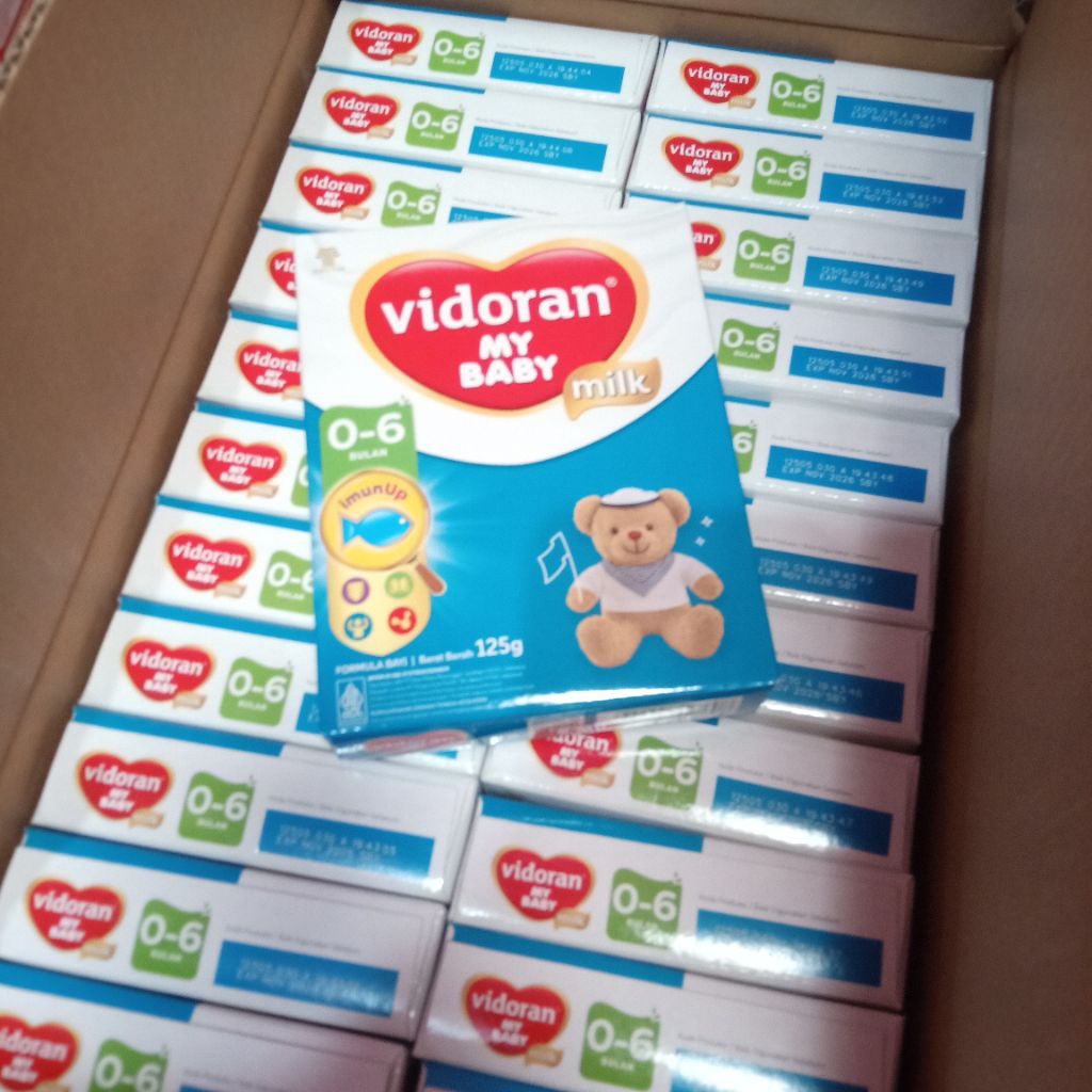 Jual Vidoran My Baby 0-6 bulan 125gr (1 dus = 24pc) | Shopee Indonesia
