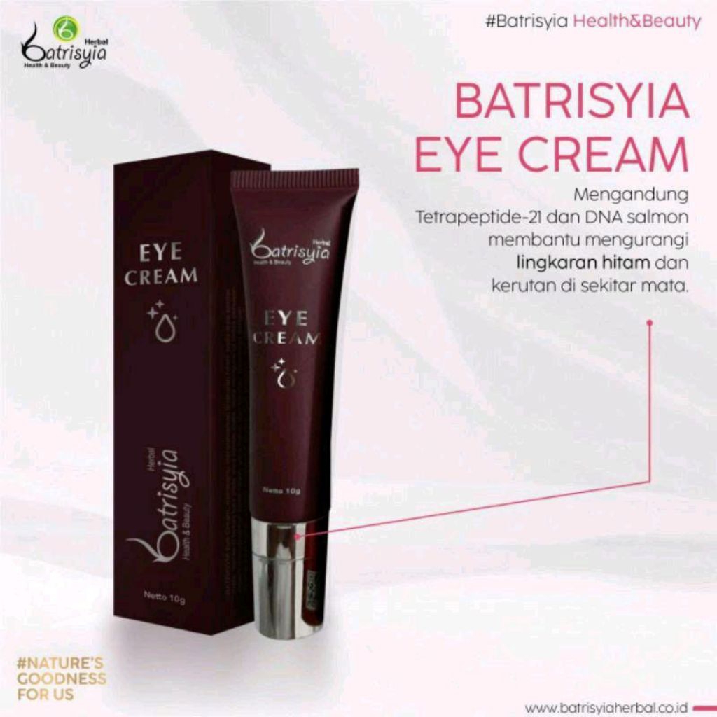 Jual Batrisyia Herbal Eye Cream 10g - Krim Mata Batrisyia dengan ...