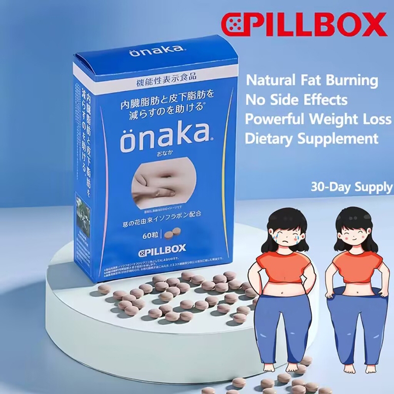 Jual Pillbox Onaka 60 Tablet Diet Japan Abdominal weight loss dietary ...