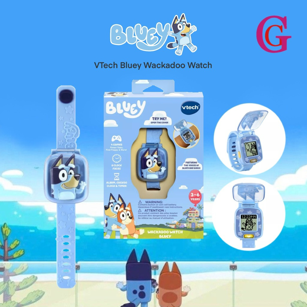 Jual BLUEY VTECH WACKADOO WATCH | JAM BLUEY | JAM TANGAN BLUEY | JAM ...