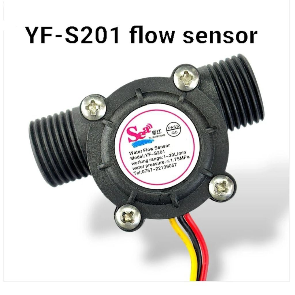 Jual SENSOR YF-S201 aliRan air 1/2"dc5-18v | Shopee Indonesia