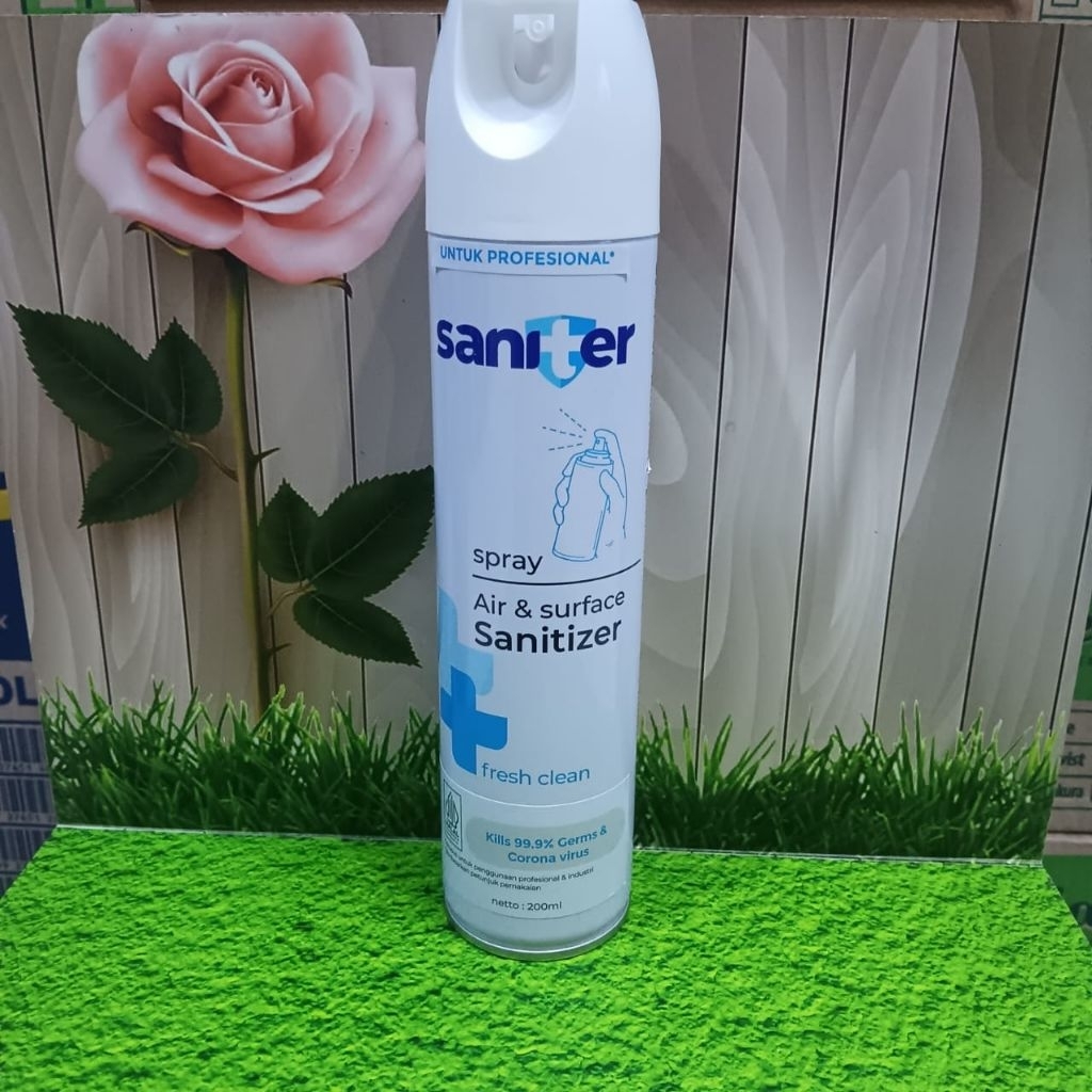 Jual Saniter sanitizer aerosol 200ml | Shopee Indonesia