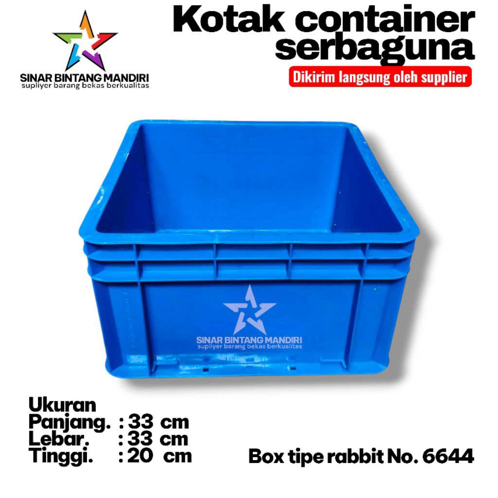 Jual Box containar serbaguna tipe rabbit No.6644 untuk kebutuhan sekala ...