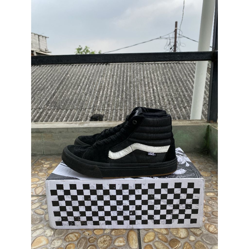 Jual VANS SK8 HI PRO BMX SCOTTY CRANMER HITAM | Shopee Indonesia