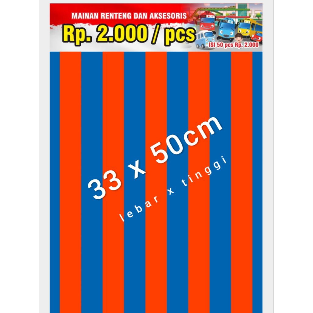 Jual Papan Rencengan serba 2000 Tempat Mainan Rentengan ukuran jumbo ...