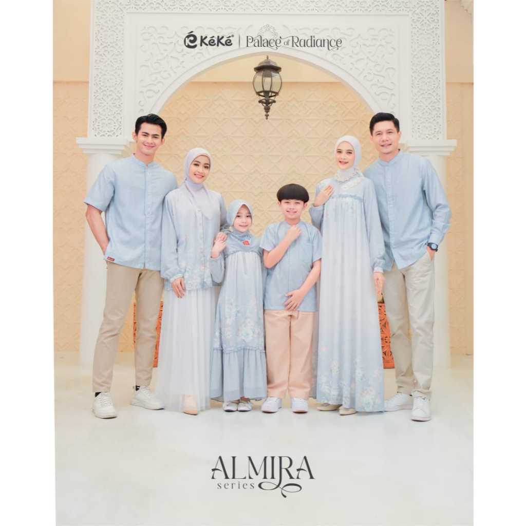 Jual Sarimbit Family ALMIRA BABY BLUE Keke 2026 | Shopee Indonesia