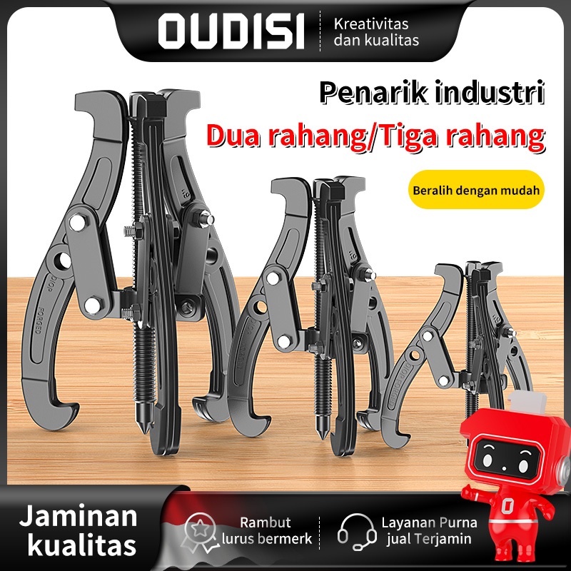 Jual OUDISI Treker 3 Kaki 3/4/6/8/10 Inch - Gear Puller 3 Jaw Tracker ...