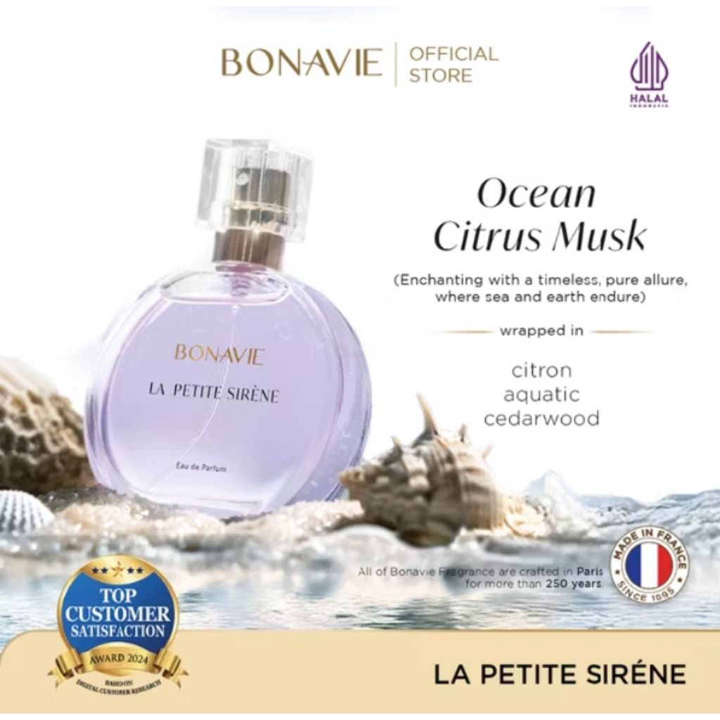 Jual Bonavie Eau de Parfum - La Petite Sirene 30ml Parfum Wangi Tahan ...