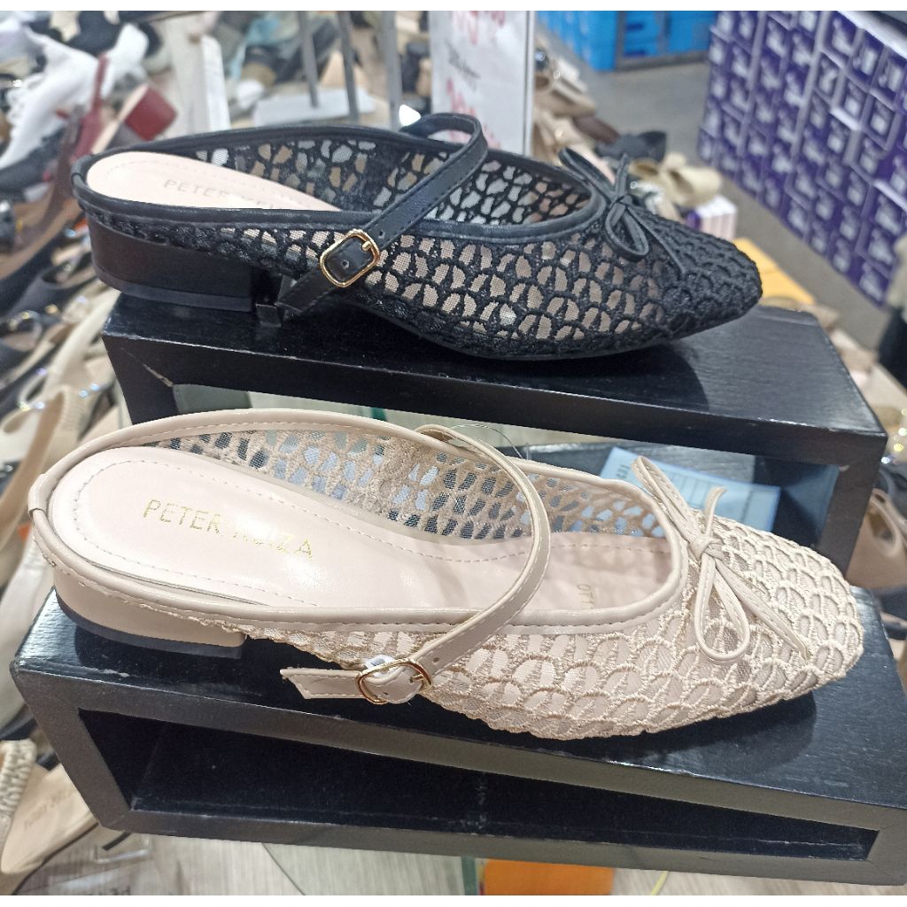Jual Sandal Slop Hak PETER KEIZA | Shopee Indonesia