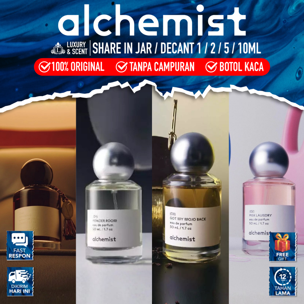 Jual ALCHEMIST DECANT (SHARE IN JAR) PARFUM ALCHEMIST Travel Size 1/2/5 ...