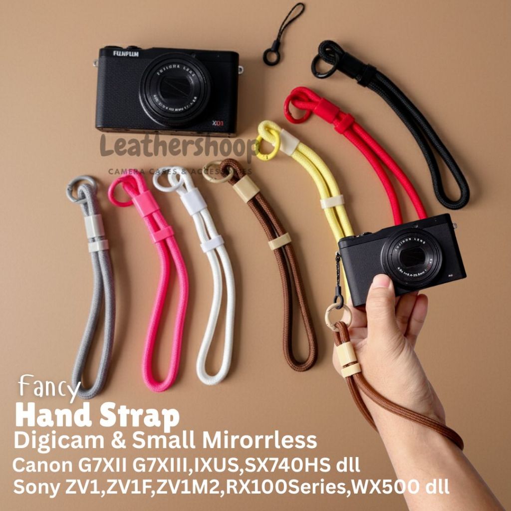 Jual Fancy Hand Strap Kamera Digicam & Small Mirrorless – Canon G7XII ...