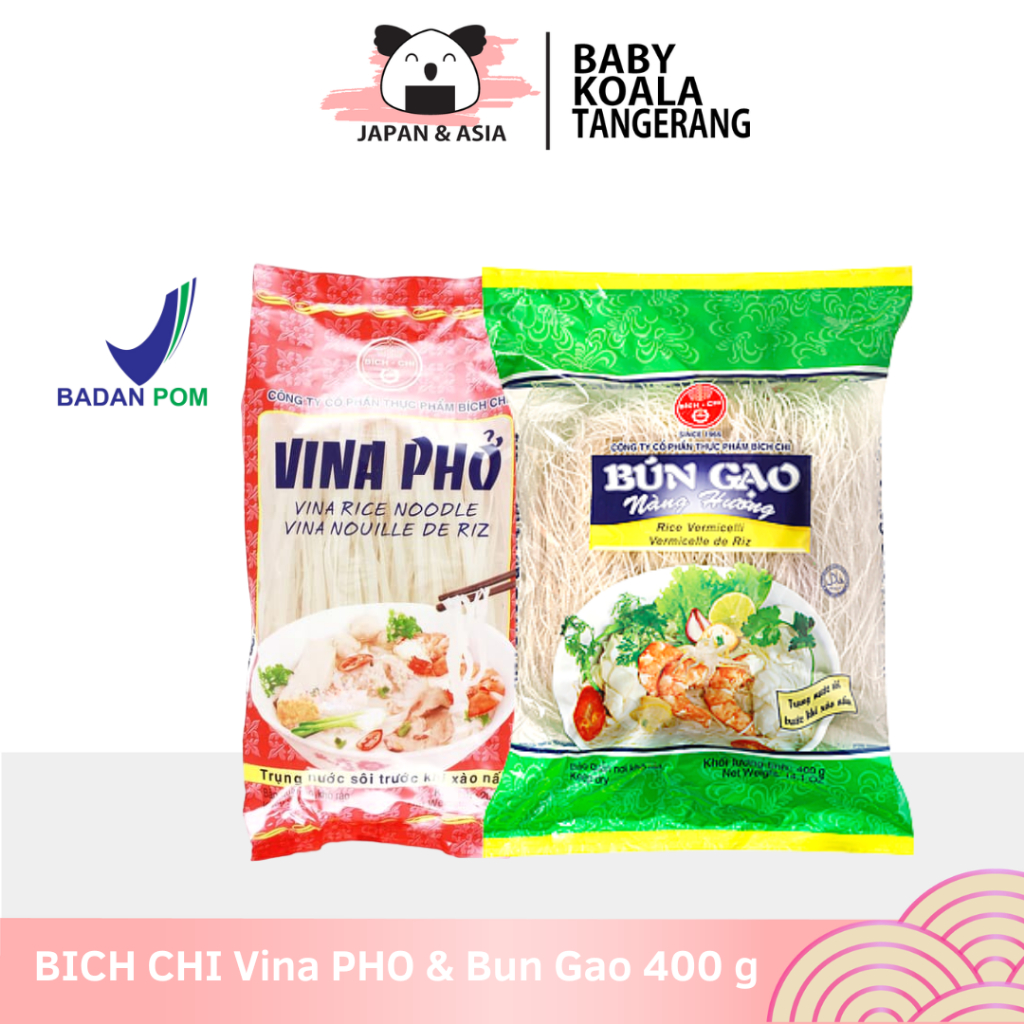 Jual BICH CHI Bun Gao & Vina Pho Vietnam Rice Vermicelli 400 g │ Bihun ...