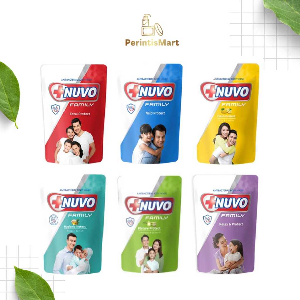 Jual Nuvo Family Body Wash Refill 400ML Beli Satuan/Paket Hemat ...