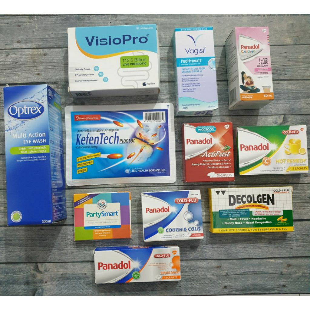 Jual Panadol Actifast Sinus Max Hot Rem Cough Decol Singapore | Shopee ...