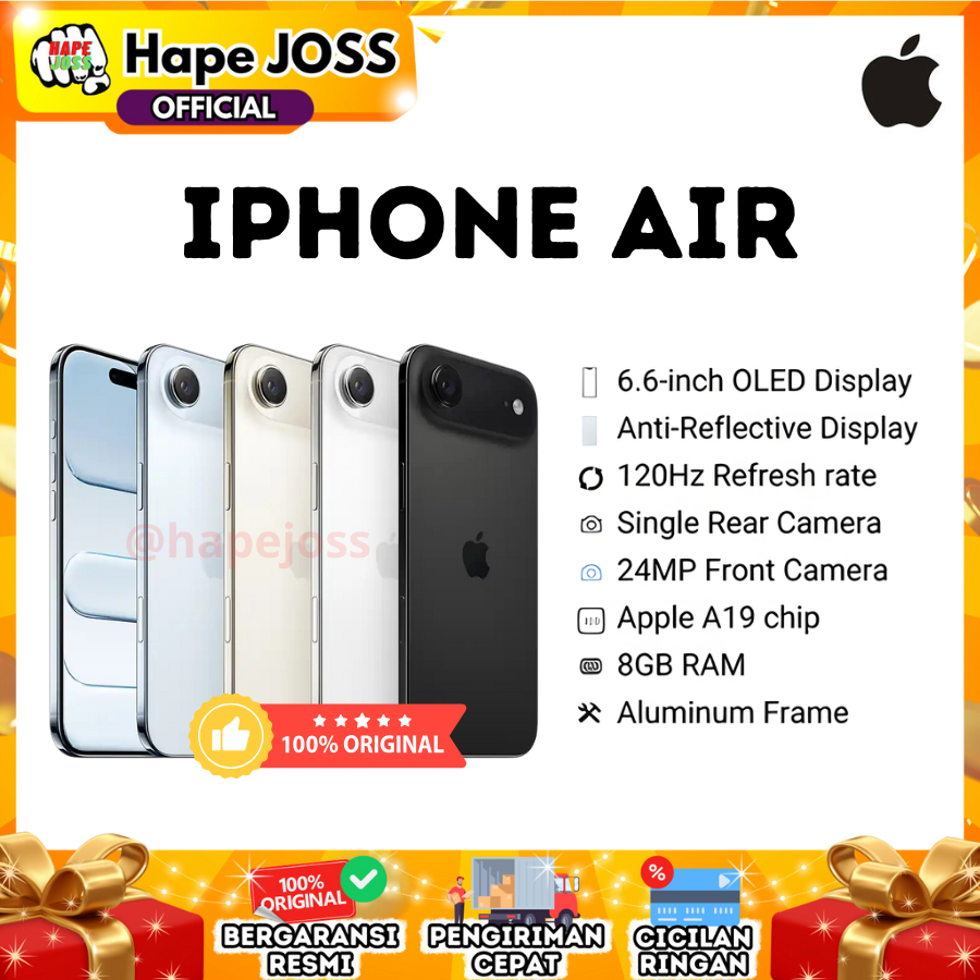 Jual Apple Iphone Air 512GB Garansi Resmi Indonesia | Shopee Indonesia