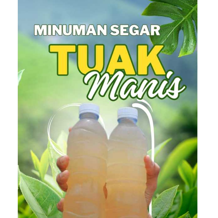 Jual Tuak Manis Segar Pohon Aren Halal 100% BY JJS | Shopee Indonesia