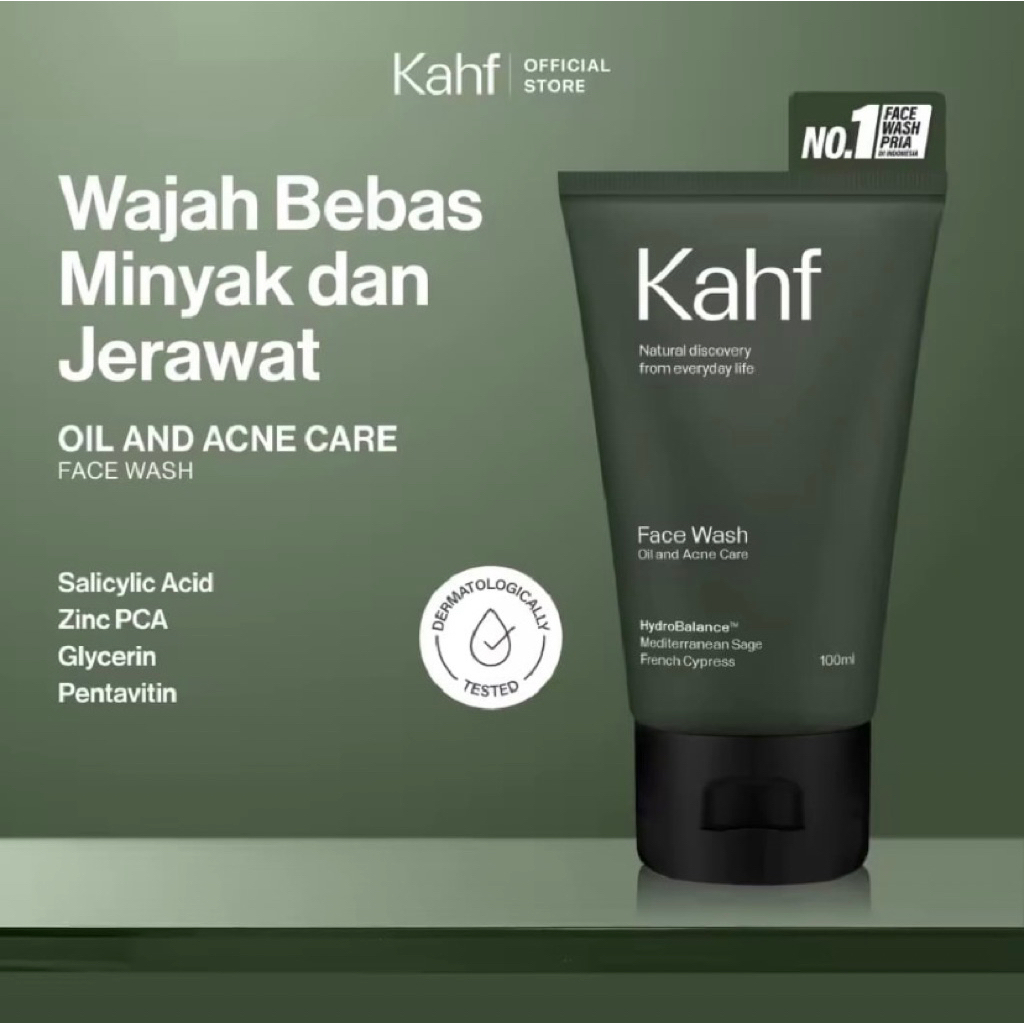 Jual Kahf Face Wash 100 ml Kahf Sabun Muka Promo Murah | Shopee Indonesia