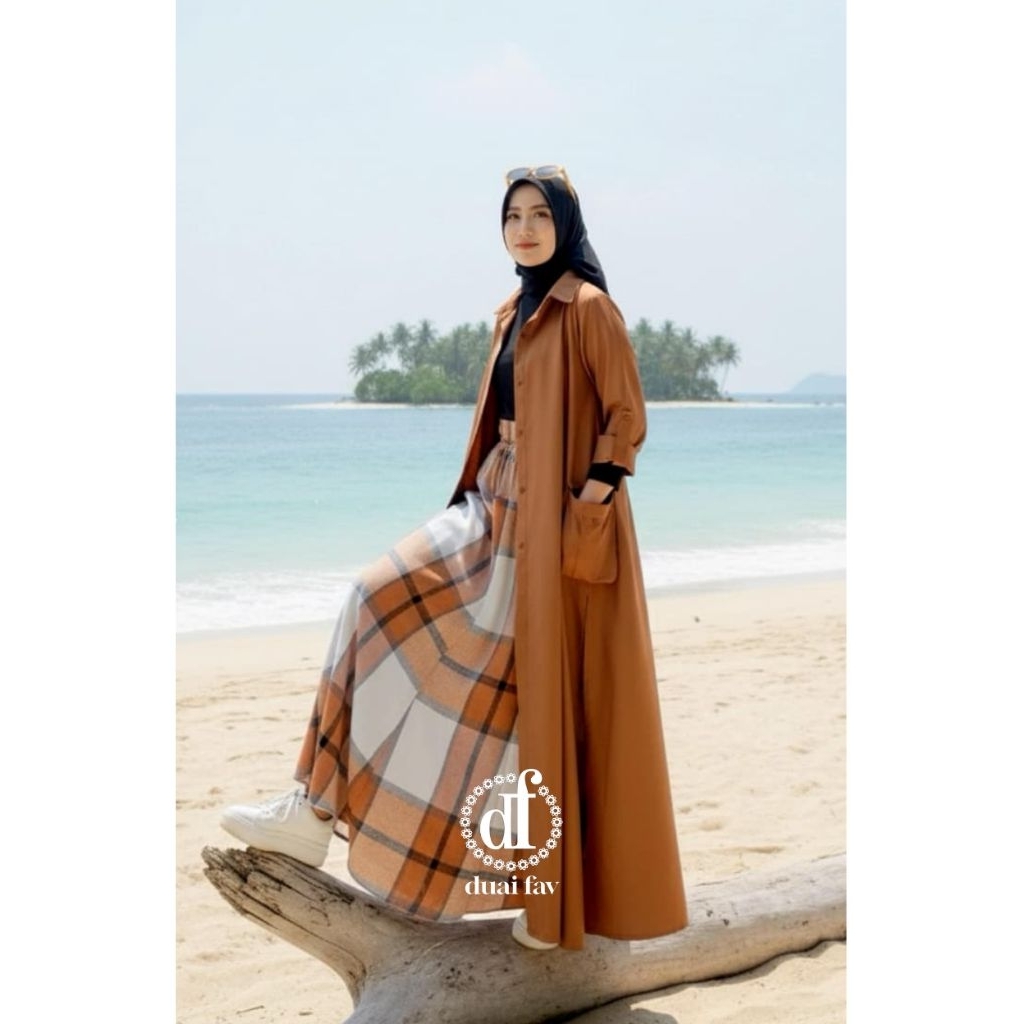 Jual HOLY TUNIK SERIES BURBERI by DUAI FAV/OOTD SERIES DUAIFAV/FASHION ...