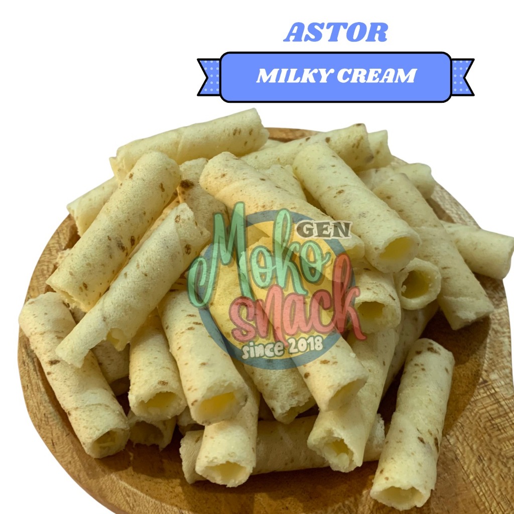 Jual Snack Kiloan ASTOR RASA MILKY CREAM 1Kg | Shopee Indonesia