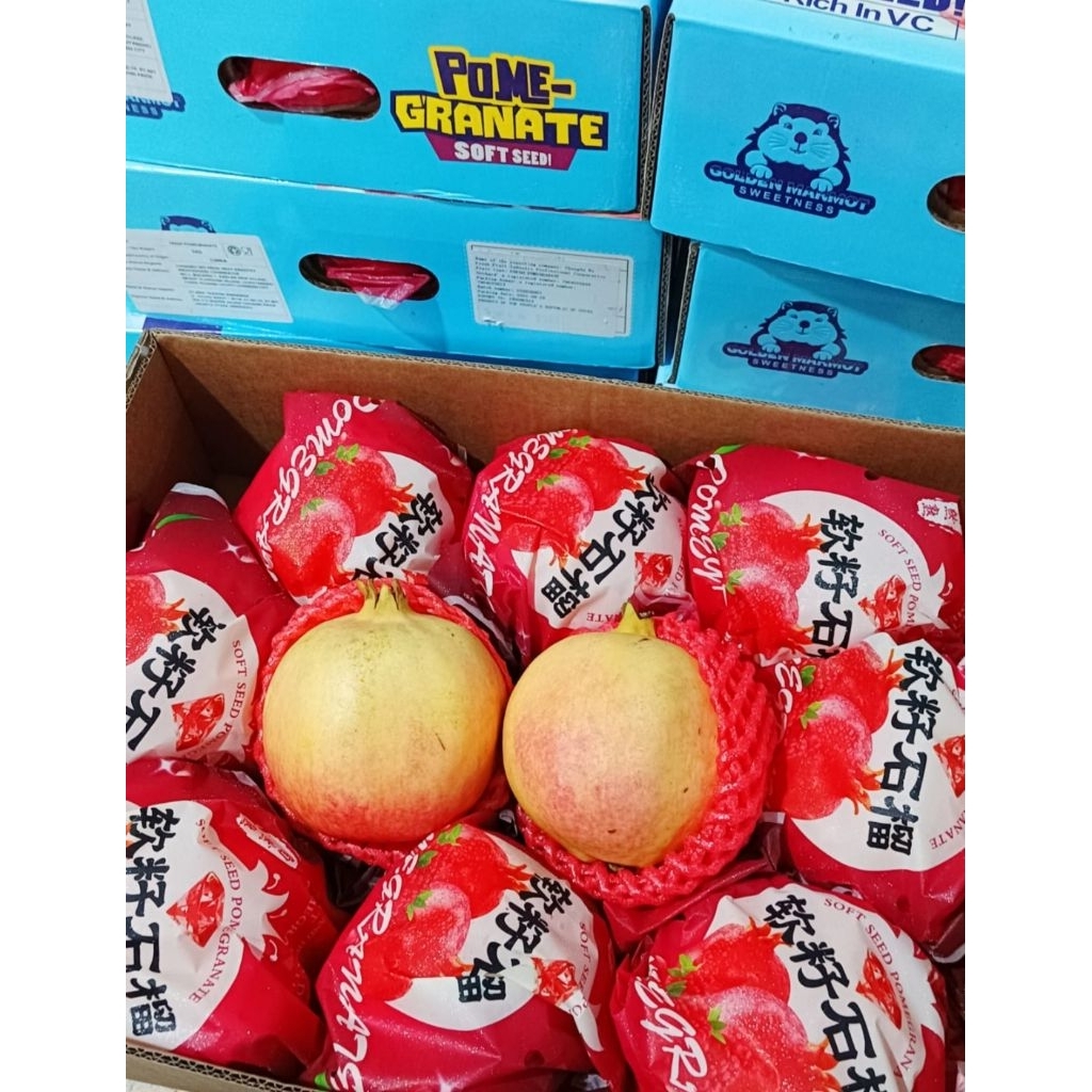 Jual Delima Merah China Jumbo 1 kardus 5 kg | Shopee Indonesia