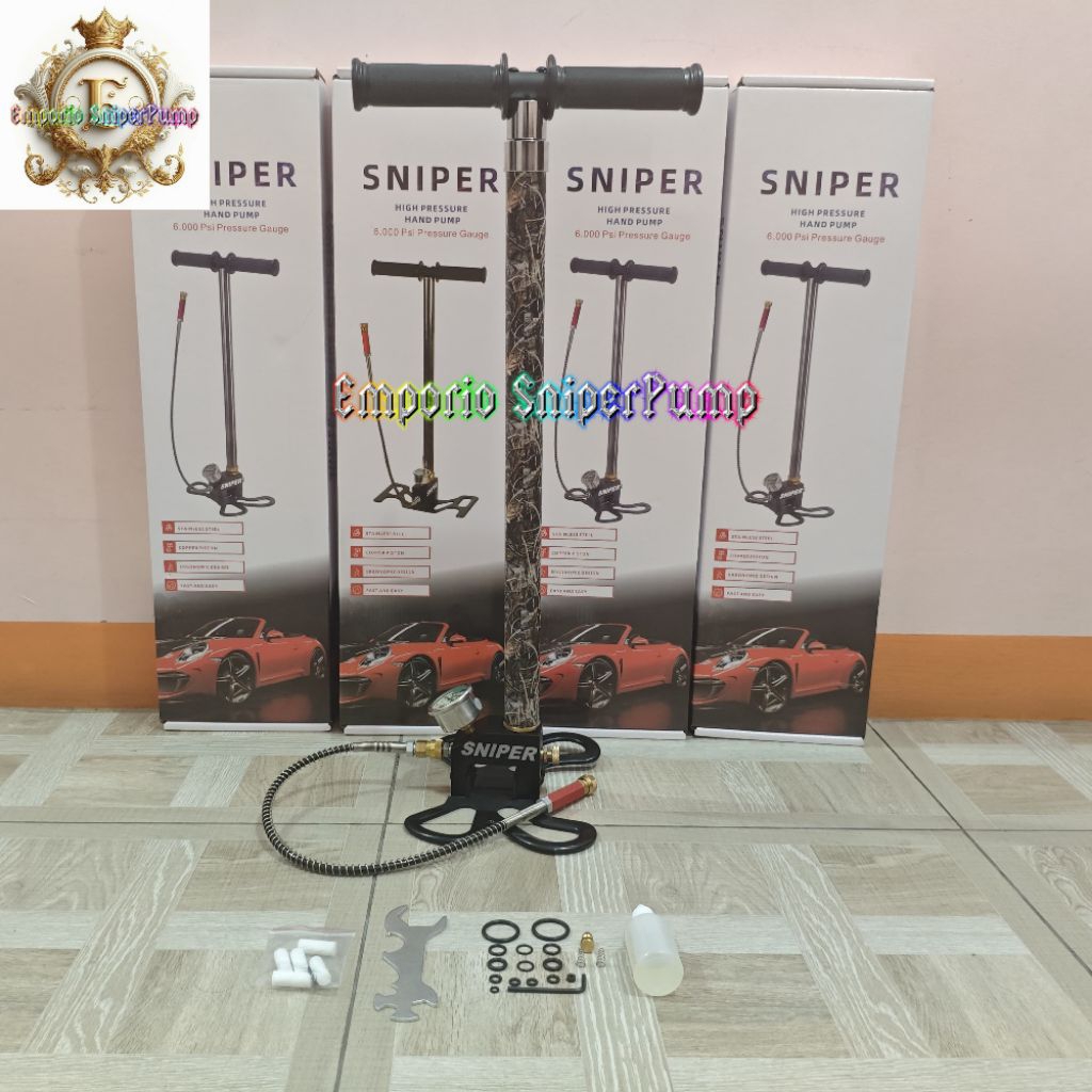 Jual Pompa PCP 4 Stage Import Camo QD, Pompa PCP 4 Stage Kaki Lipat ...