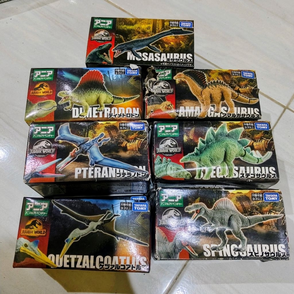 Jual Takara Tomy ANIA Jurassic World Dino Saurus Mainan Dino | Shopee ...