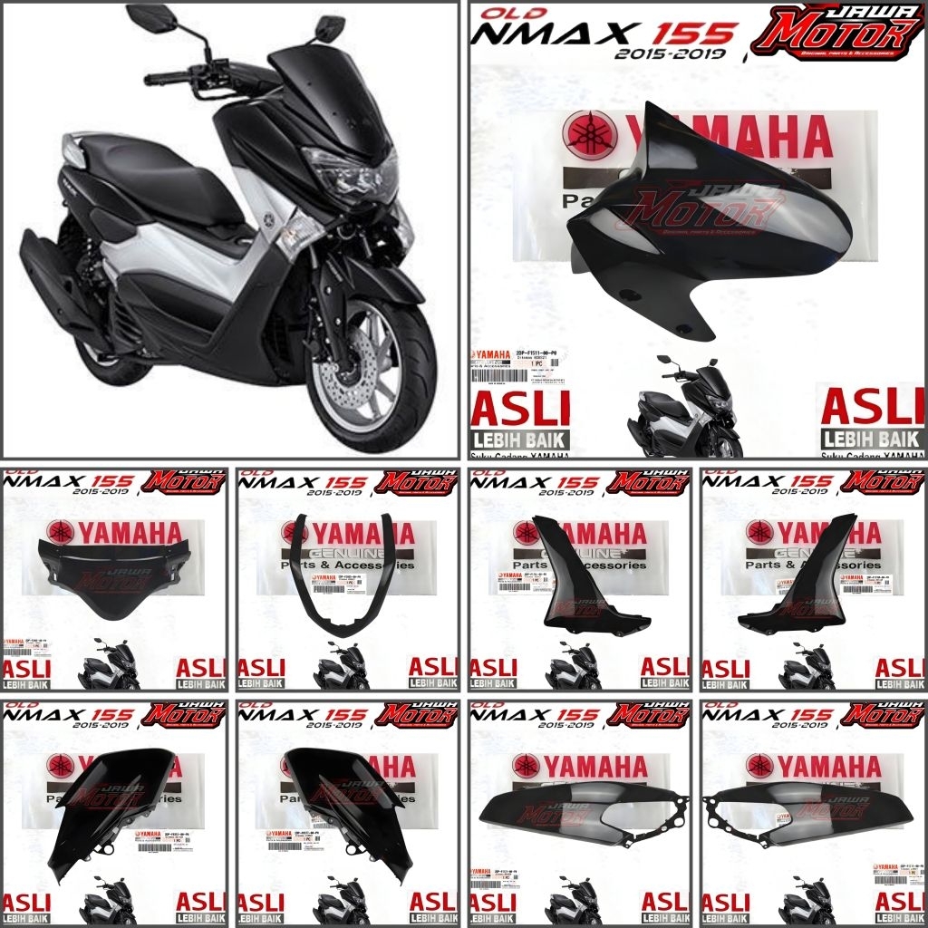Jual BODY HALUS SATUAN NMAX OLD 155 HITAM GLOSSY ORIGINAL YAMAHA ...