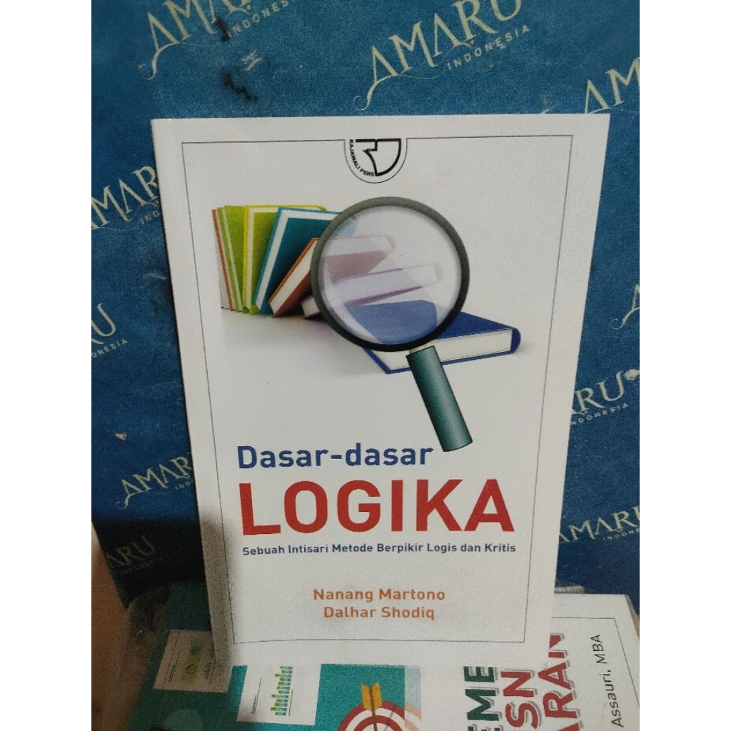 Jual ORIGINAL BUKU DASAR-DASAR LOGIKA NANANG MARTONO | Shopee Indonesia