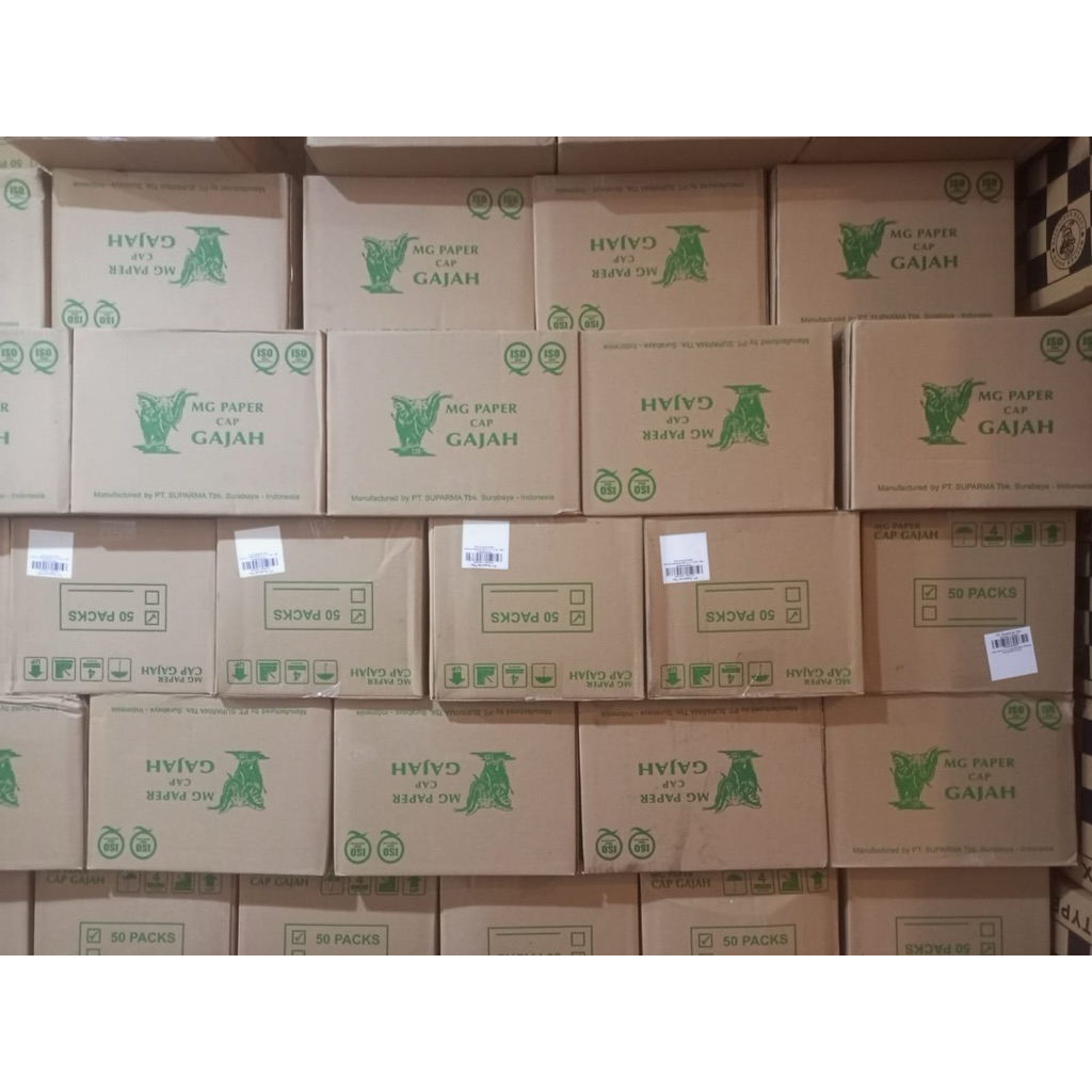 Jual 1 dus kertas nasi KFC cap gajah tahan minyak isi 50 pak x 100 ...