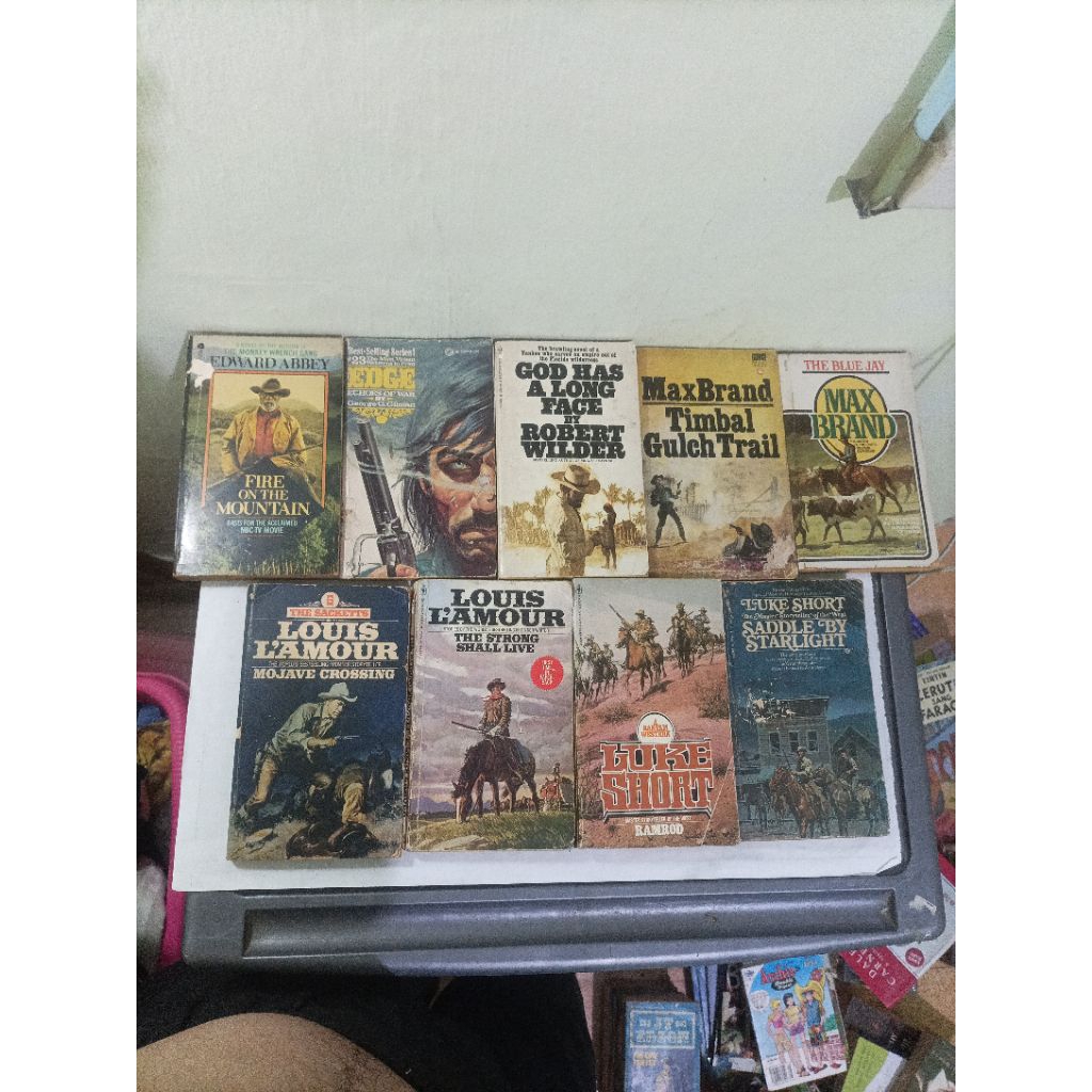 Jual novel import Wild Wild West (Cowboy) by author Luke short, Louis L ...
