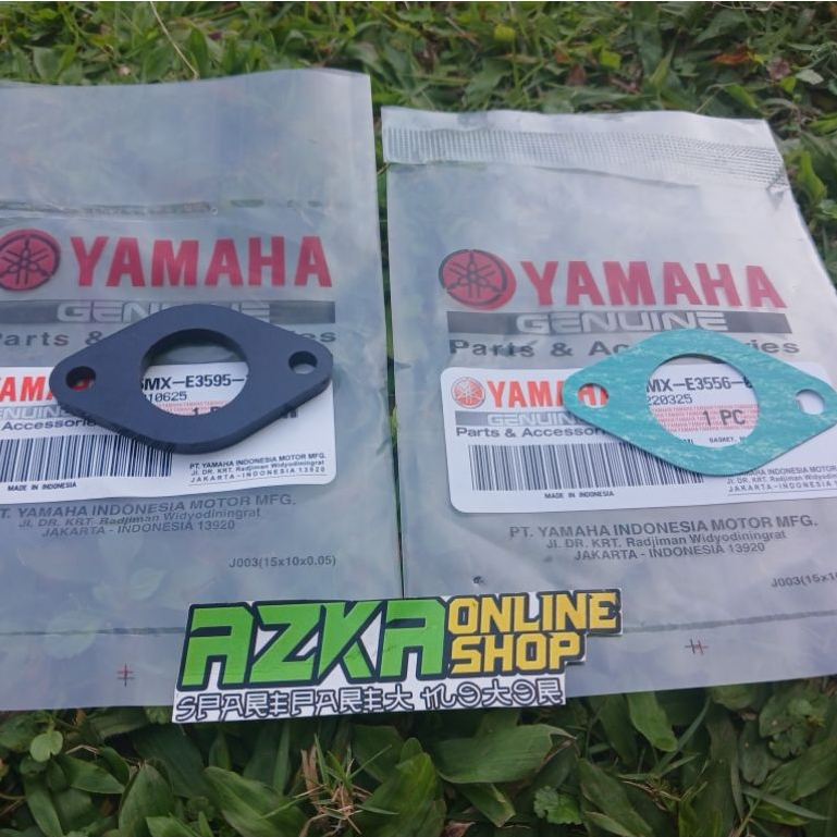 Jual PAKING GASKET MANIFOLD DAN JOINT MANIFOLD MIO SPORTY MIO SMILE MIO ...