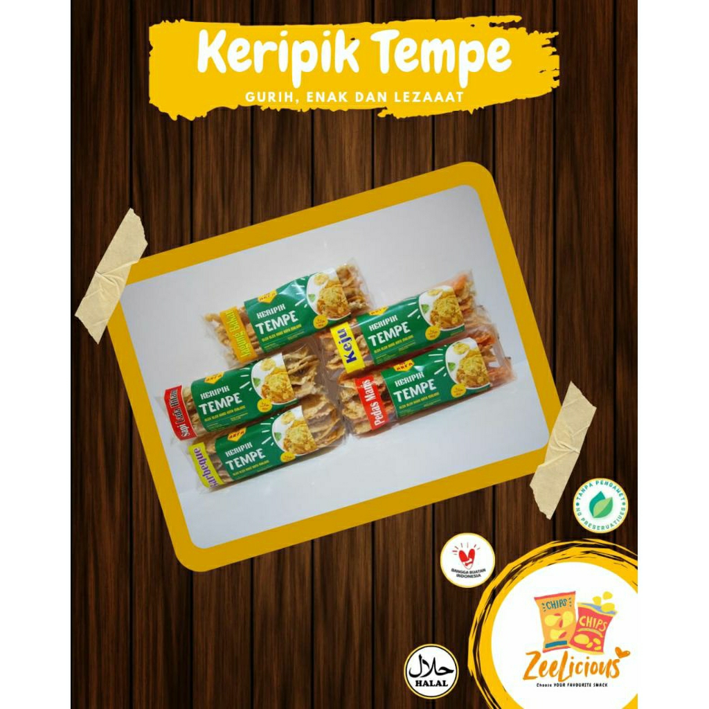 Jual Kripik Tempe Paket Isi 4 || Kripik Tempe Sanan Khas Malang ...