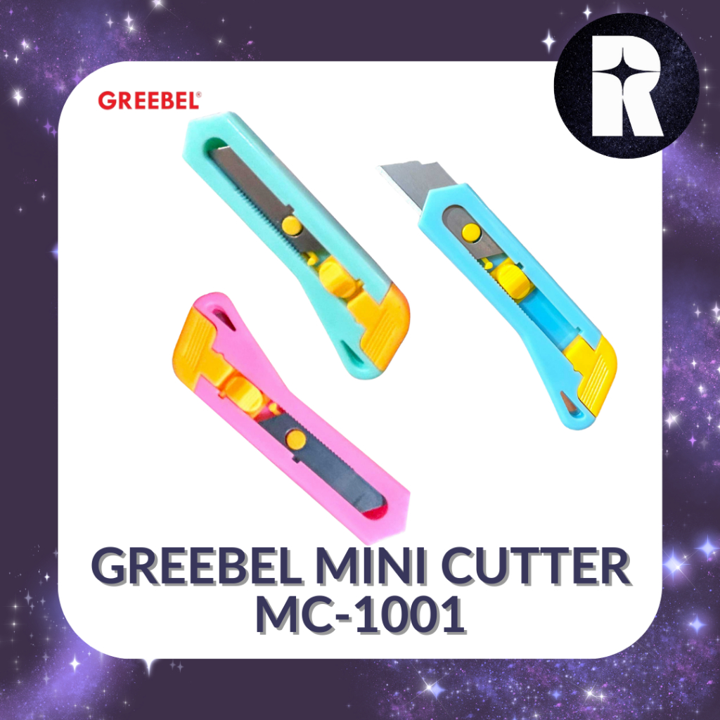 Jual GREEBEL MINI CUTTER MC-1001/ KATER WARNA PASTEL (PCS) | Shopee ...