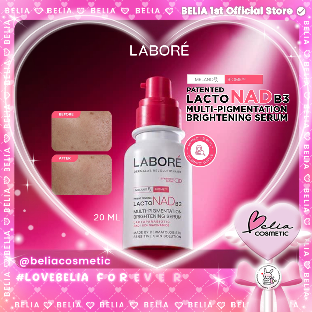 Jual BELIA LABORE LactoNAD B3 Multi-Pigmentation Brightening Serum 20ml ...