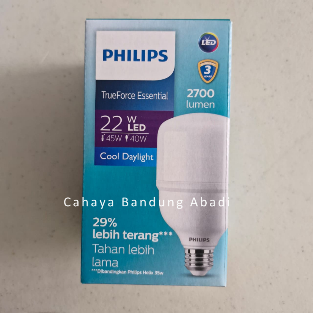 Jual Philips Lampu LED Tforce Essential Trueforce 22W 22 Watt Putih ...