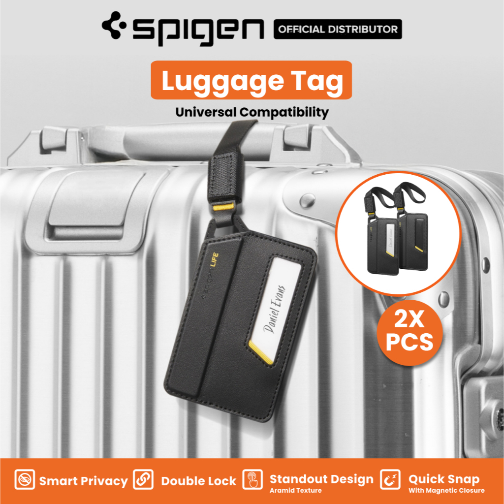 Jual Label Tas Koper Spigen Luggage Tag Travel Baggage Gantungan ...