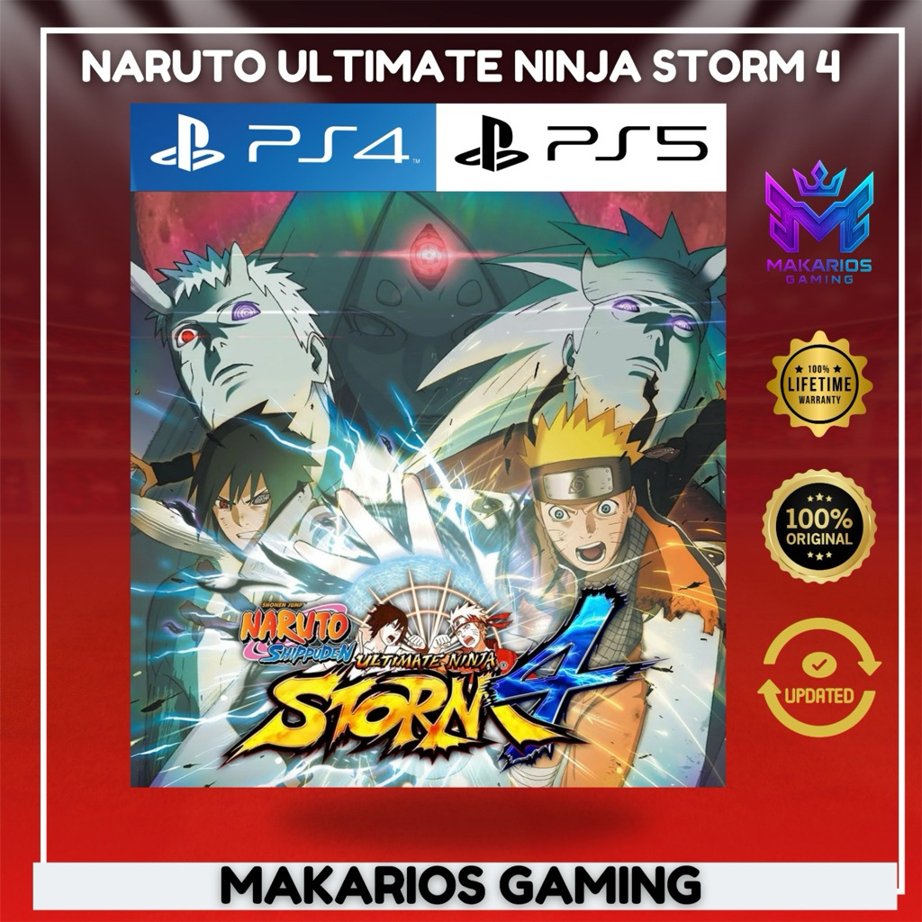 Jual Naruto Shippuden Ultimate Ninja Storm 4 PS 4 PS 5 | Shopee Indonesia