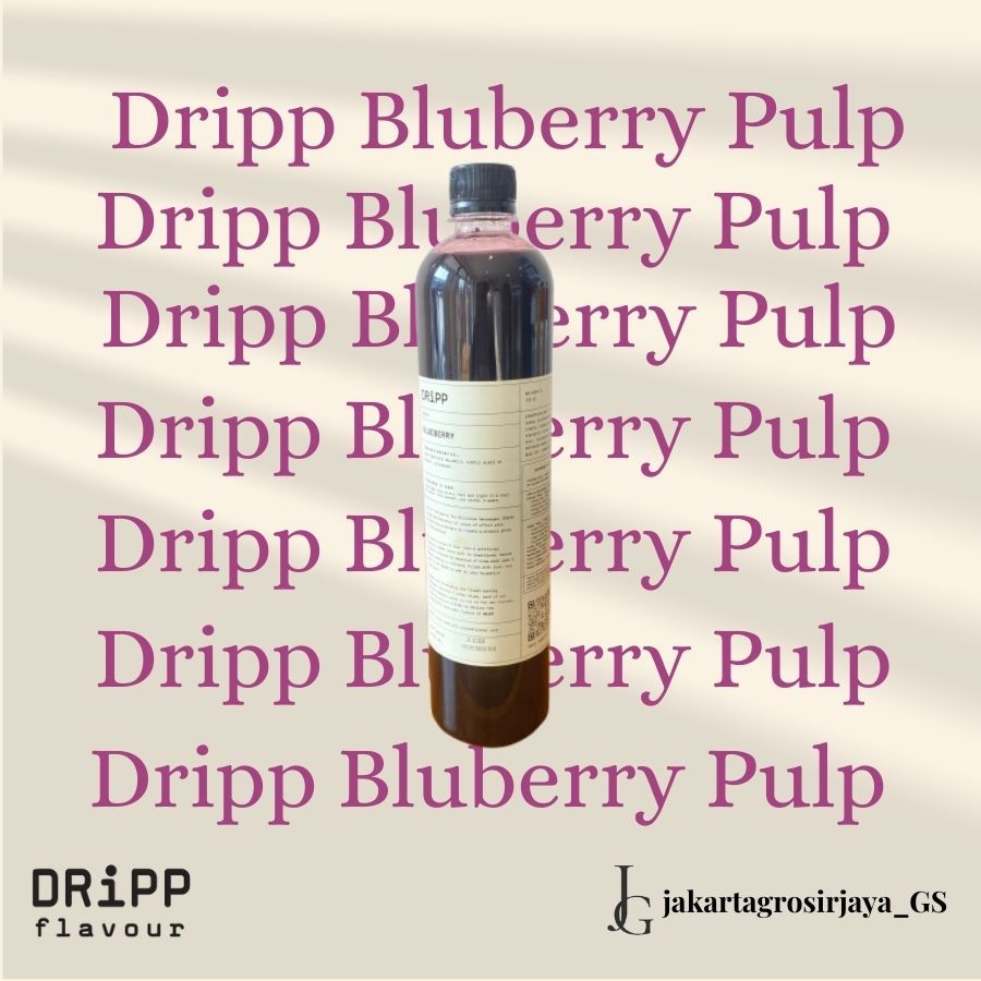 Jual Dripp Syrup Blueberry Pulp 760 ML - Sirup Rasa Blueberry Pulp 760 ...