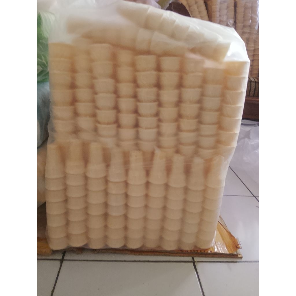 Jual Cone Es Mcd 4,5 Cm, isi 400 pcs (1 ball) | Shopee Indonesia