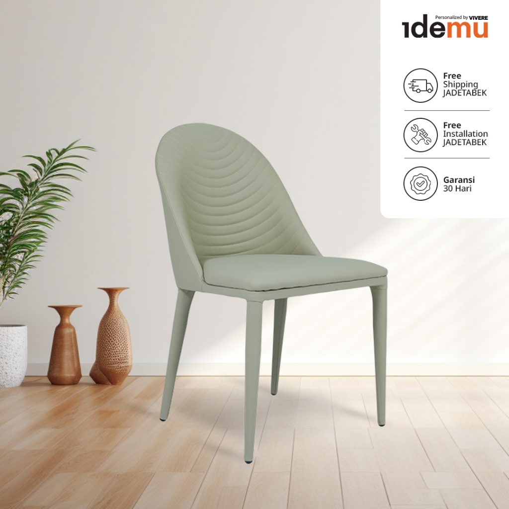 Jual IDEMU by VIVERE - Snowy Dining Chair Kursi Makan | Shopee Indonesia