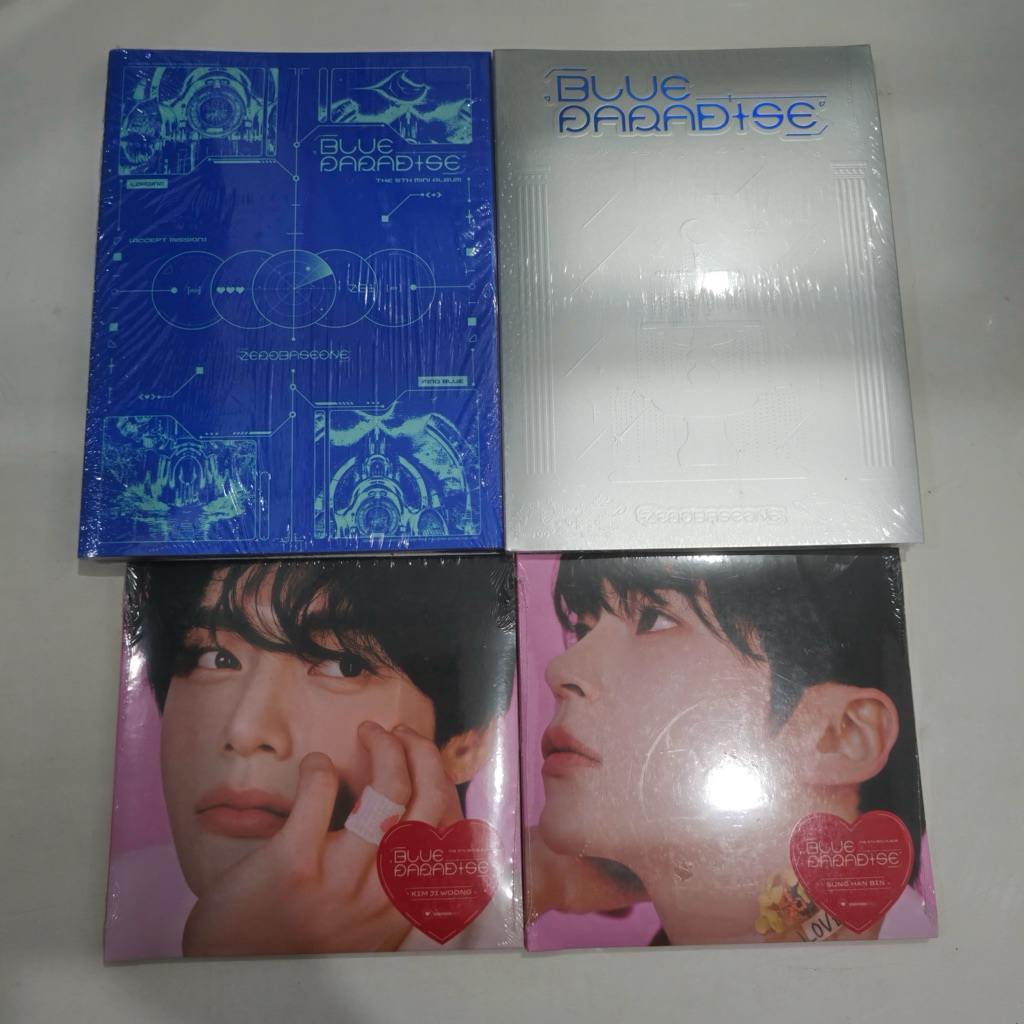 Jual ZEROBASEONE ZB1 5th Mini Album - BLUE PARADISE Photobook Digipack ...