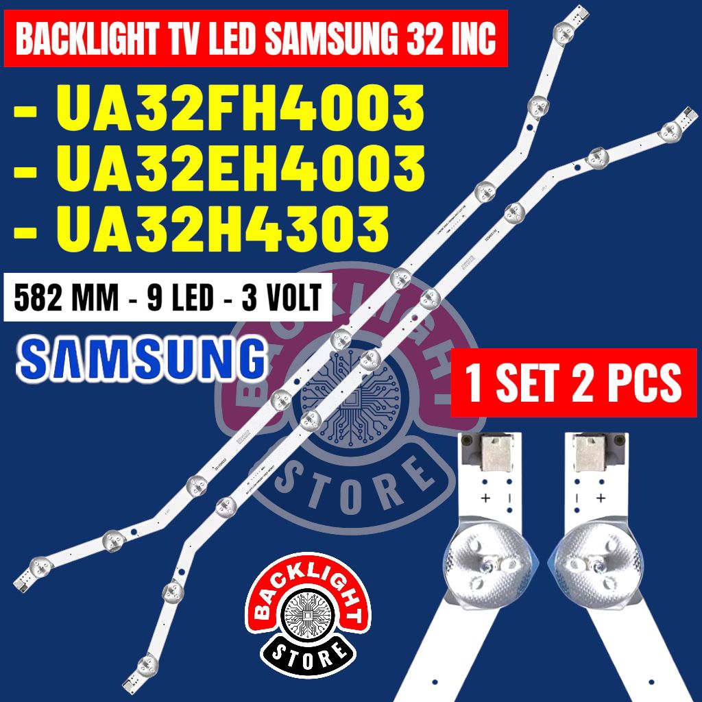 Jual Backlight Tv Led SAMSUNG 32 inc UA32FH4003 UA32EH4003 UA32H4303 ...