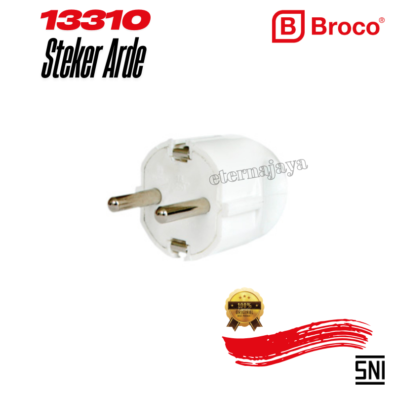 Jual BROCO Steker Arde Bulat Putih 13310 | Shopee Indonesia
