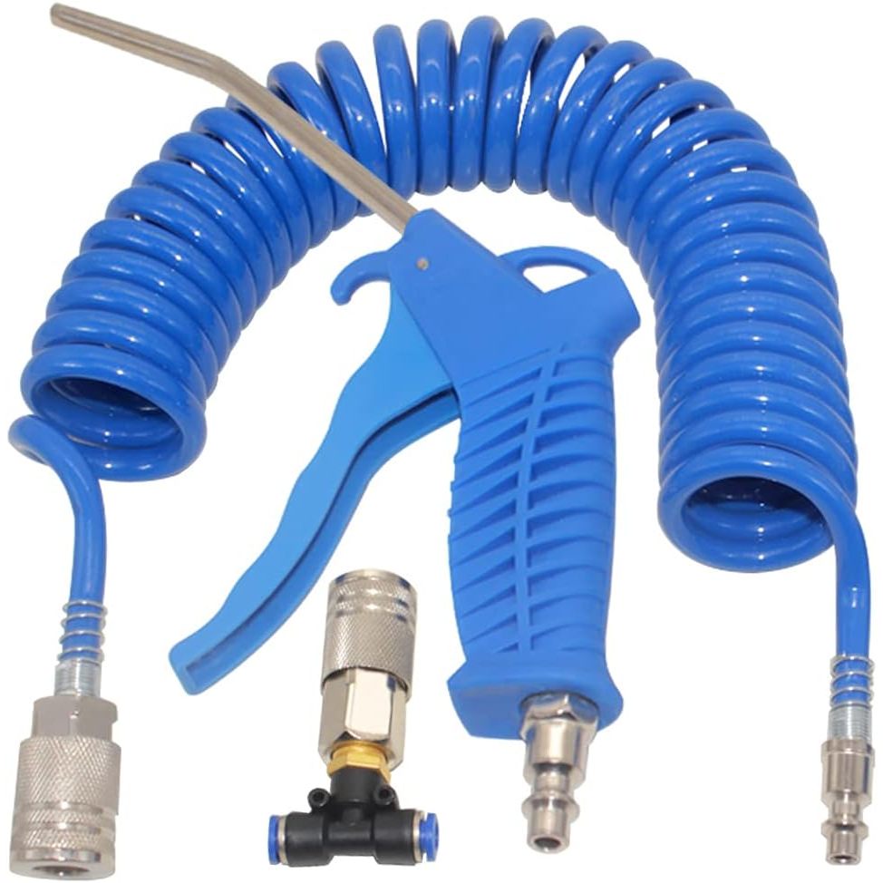 Jual Air Blow Gun Pistol Duster Semprotan Angin Kompressor Set 6M Line ...