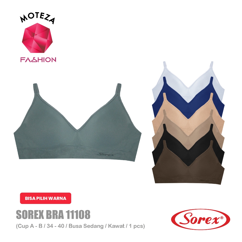 Jual Sorex 11108 Bra BH Sport Olahraga | Kawat | Busa Cup A - B | Kait ...