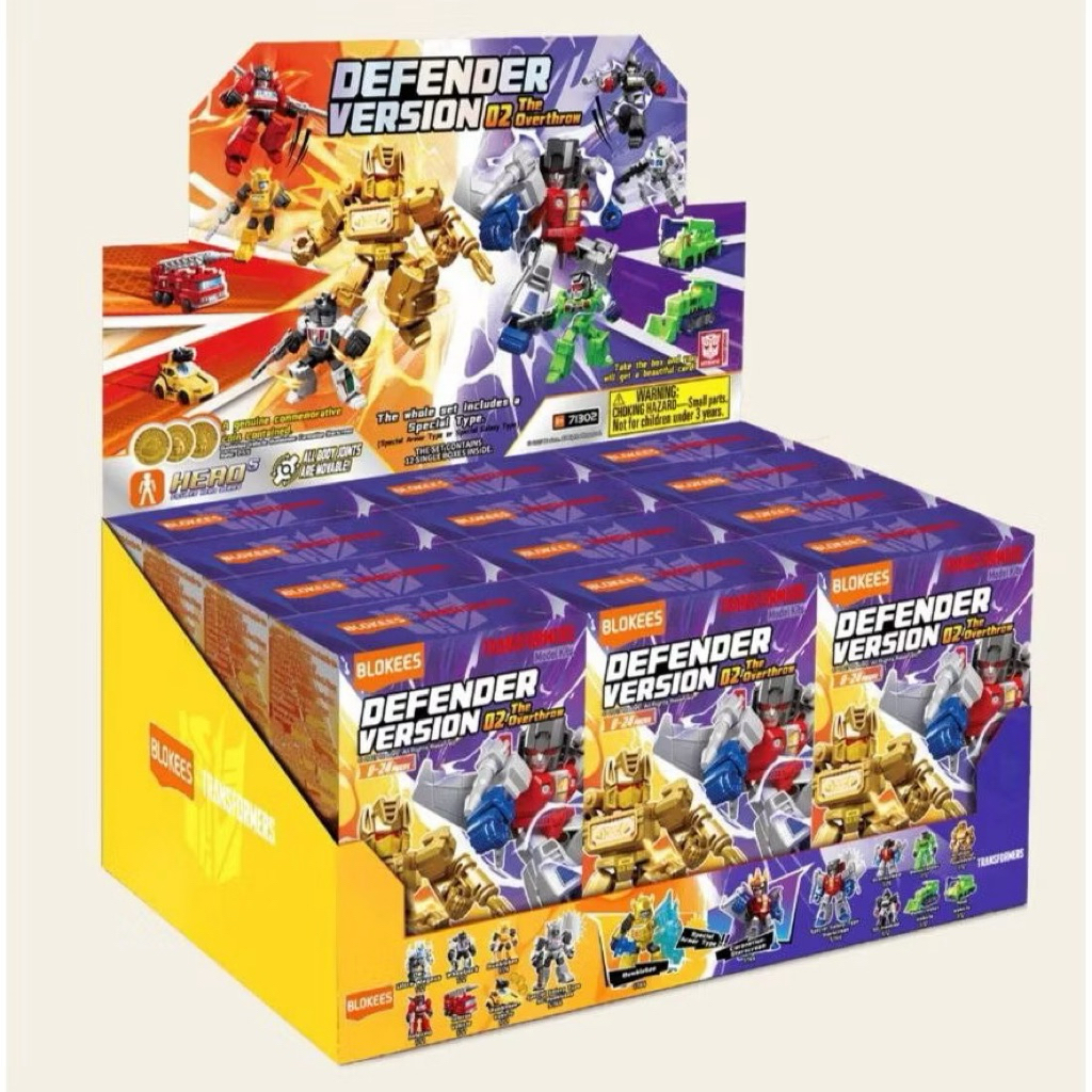Jual BLOKEES Transformers Galaxy Defender Version 02 The Overthrow ...
