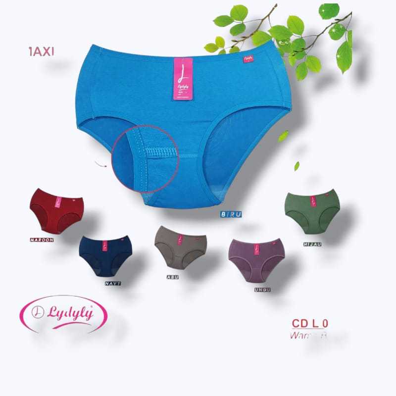 Jual CD Dalam Wanita Bahan Katun Lydyly 6 Pcs / Celana Dalam Wanita Super Lembut | Shopee Indonesia