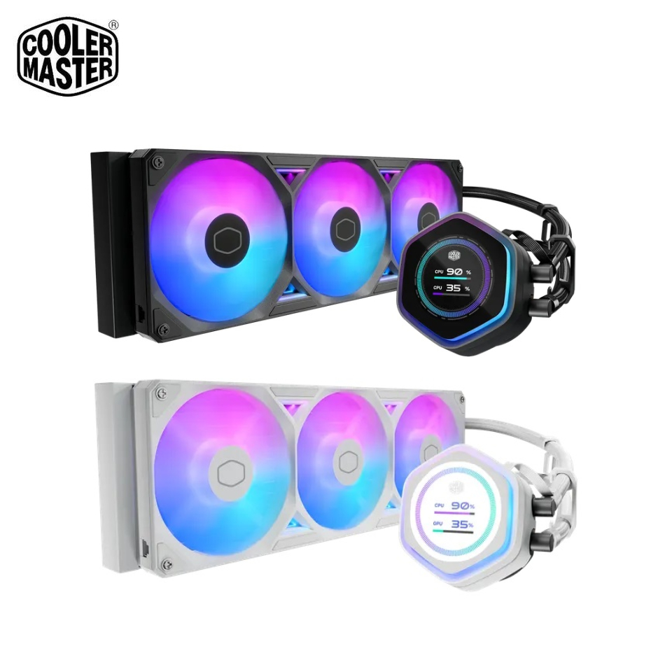 Jual Cooler Master Masterliquid ATMOS II 360 LCD ARGB VRM Fan 360mm ...
