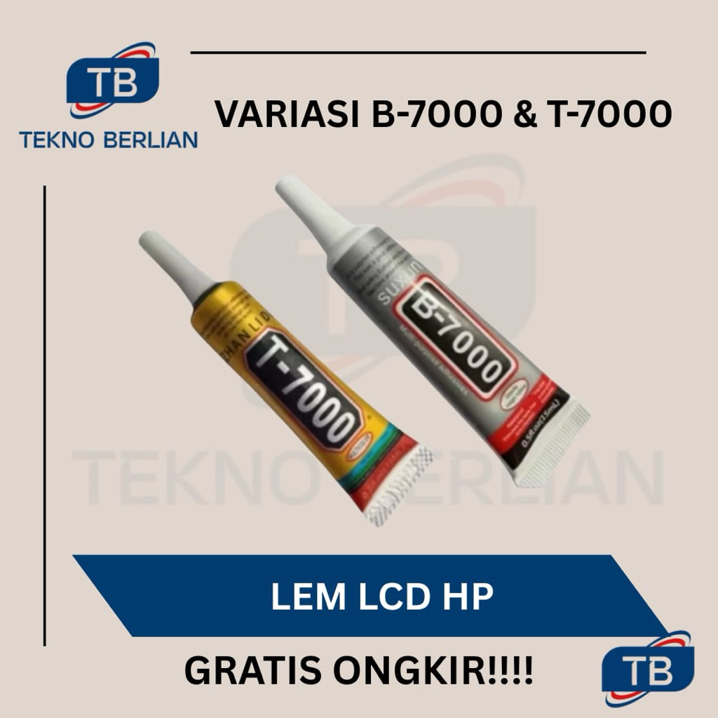 Jual Lem Touchscreen T7000 B7000 15 ML Perekat LCD Lem Hp Back Cloor ...