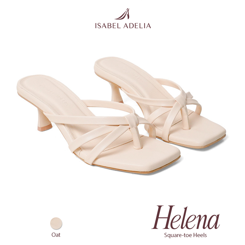Jual Isabel Adelia HELENA Heels Retro Elegan Wanita Hak Pendek 5 cm ...
